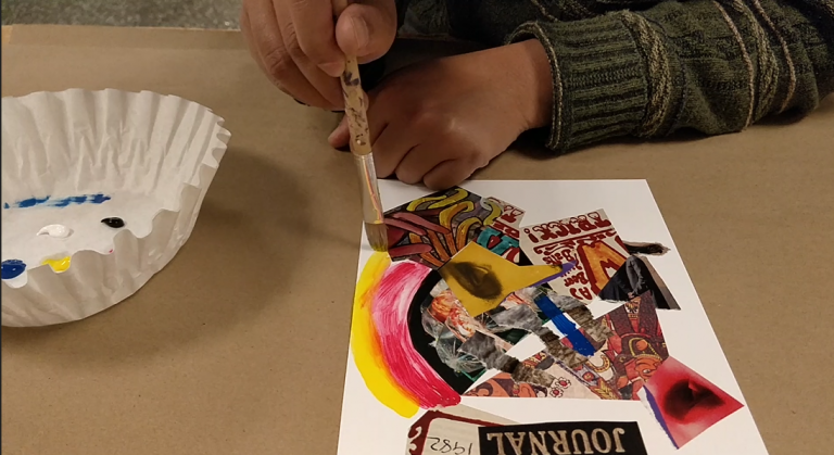 Abstract Self-Portrait Collage - Art Museum – Syracuse University